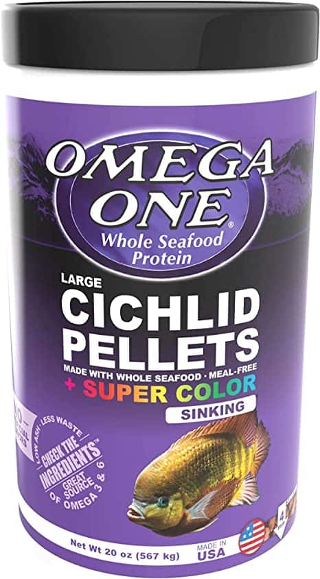 Omega One Cichlid Super Color Pellets - Pet Food Guide