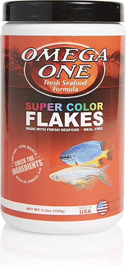 Omega One Super Colour Tropical Flakes - Pet Food Guide